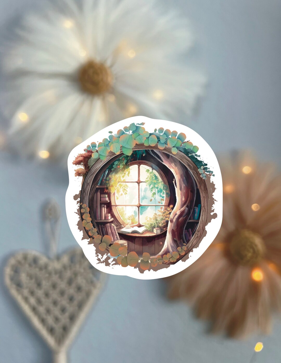 Reading Nook Vinyl Stickers Readers, Book Lovers, Book Nerds ...