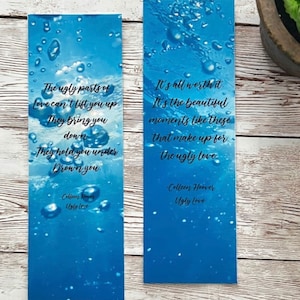 Digital Download Set of 2 Ugly Love Themed Bookmarks Print - Etsy