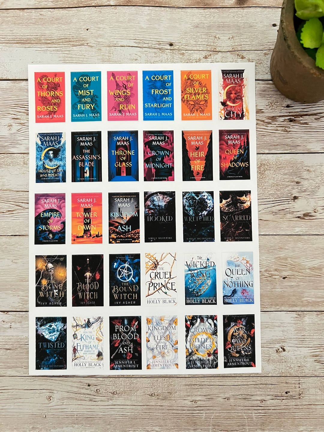 Waterproof Booktok Book Cover Stickers for Book Journals, Reading ...