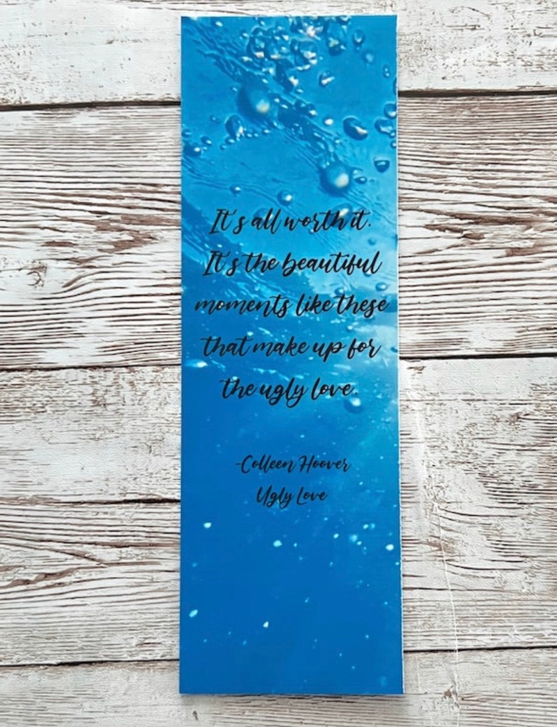 Digital Download Set of 2 Ugly Love Themed Bookmarks Print - Etsy