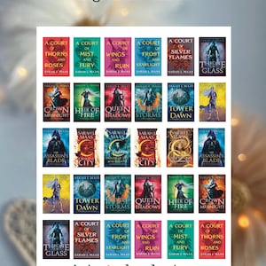 Front Cover Digital Download ACOTAR, TOG, Crescent City Book Covers - Etsy