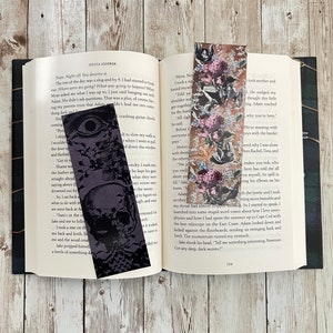 Ready-to-ship! Set of 6 Horror, Thriller Art Print Bookmarks, Bookish ...