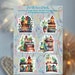 Boho Vintage Bookshelves Vinyl Sticker Sheets, Book Lovers, Butterflies ...
