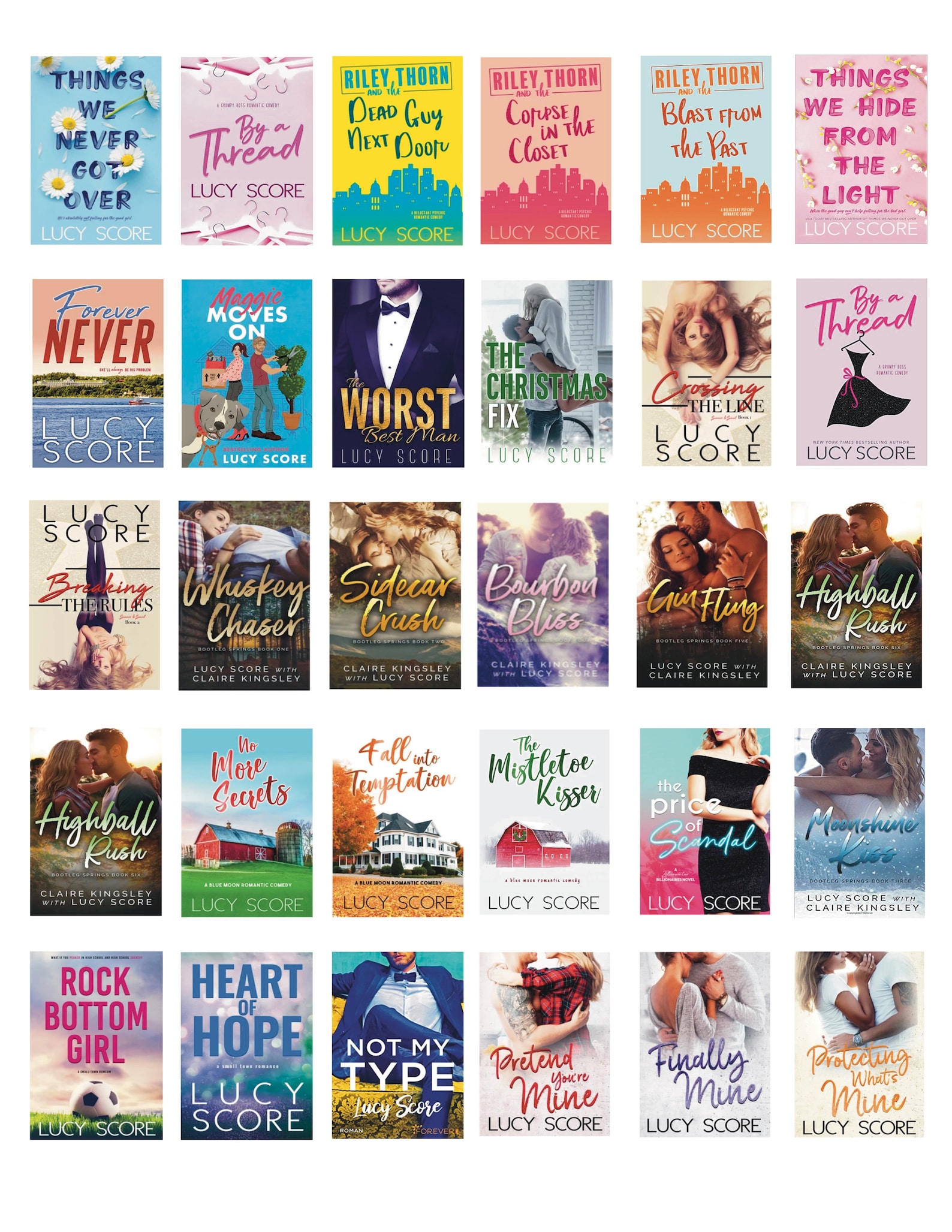 Waterproof Lucy Scores Book Cover Stickers for Book Journals - Etsy