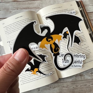Set of 6 Fourth Wing Vinyl Sticker Set Readers, Book Lovers, Book Nerds ...