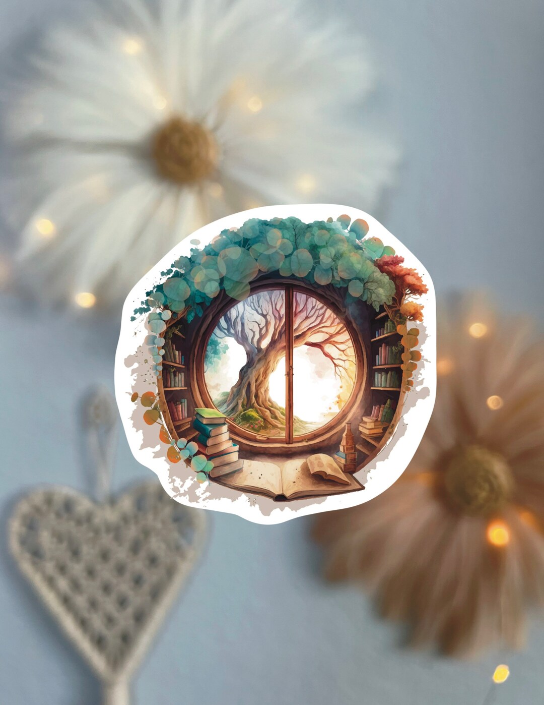 Reading Nook Vinyl Stickers Readers, Book Lovers, Book Nerds ...