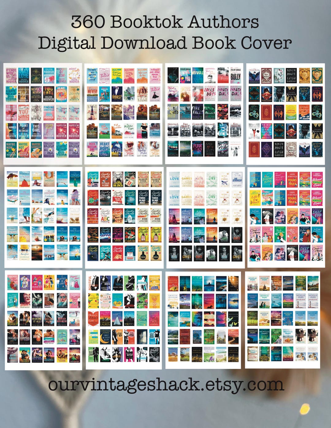 Front Cover Ultimate Booktok Collection 360 Booktok Authors Digital ...