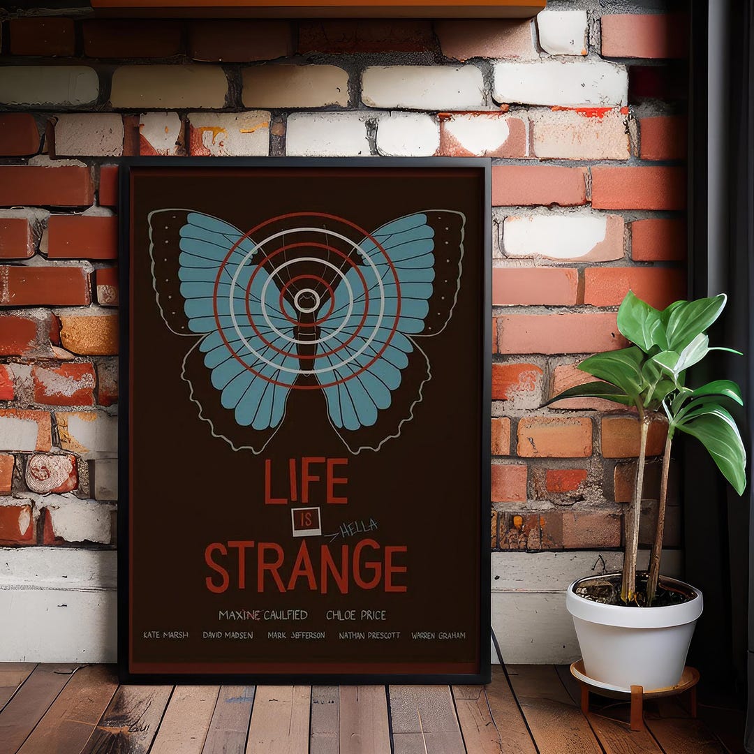 Life is Strange Art Print, Max Caulfield, Gamer Wall Decor - Etsy