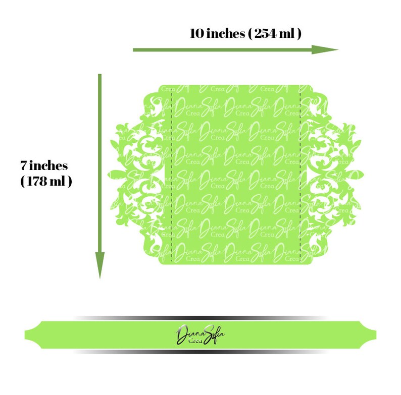 Gate-fold, Invitation Template Instant Download SVG, DXF, Eps, Pdf ...