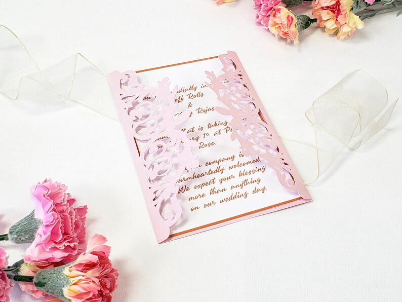 Gate-fold, Invitation Template Instant Download SVG, DXF, Eps, Pdf ...