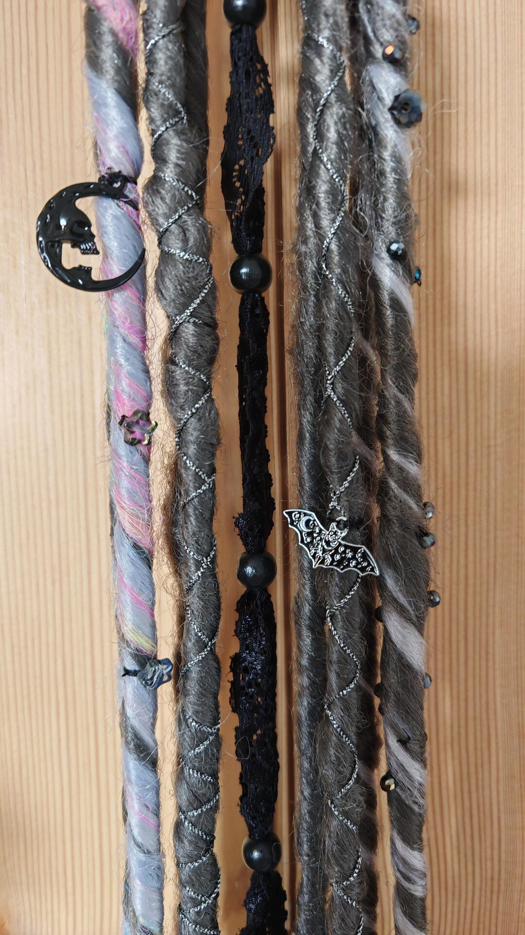 Dreadlock Ponytail Gothic Dreams - Etsy