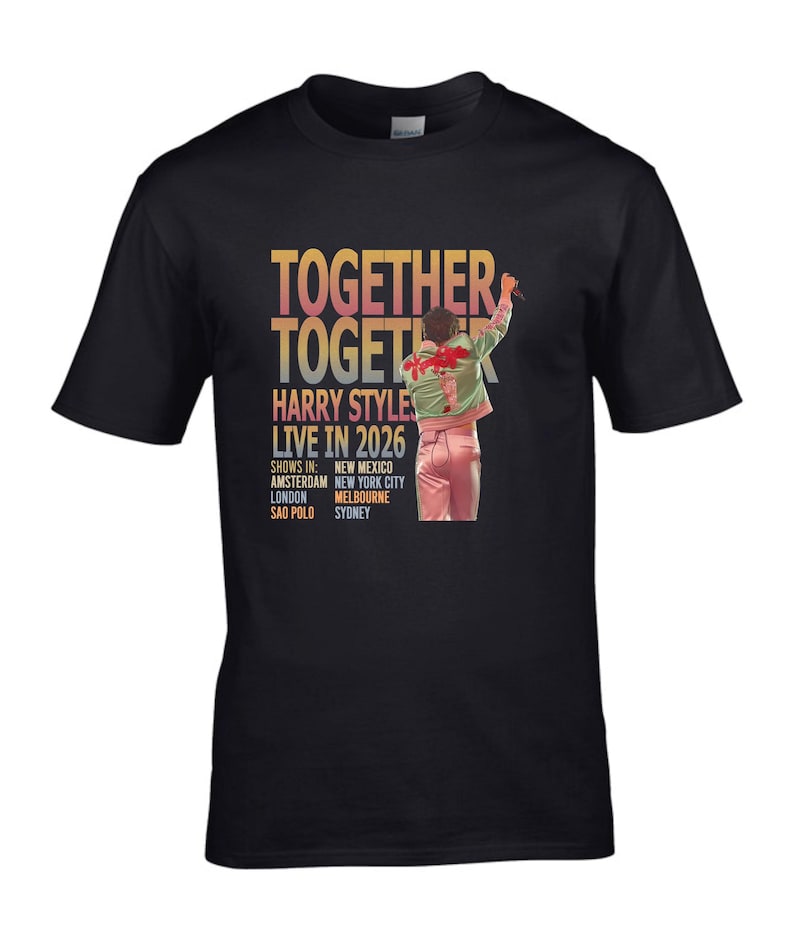 Harry Styles Together Tour 2026 T-shirt, Harry Styles Concert Shirt ...