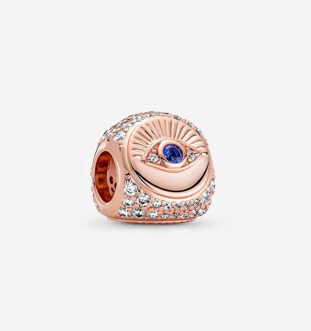 Pandora Hamsa All-seeing Eye Feather Three-sided Charm - Etsy