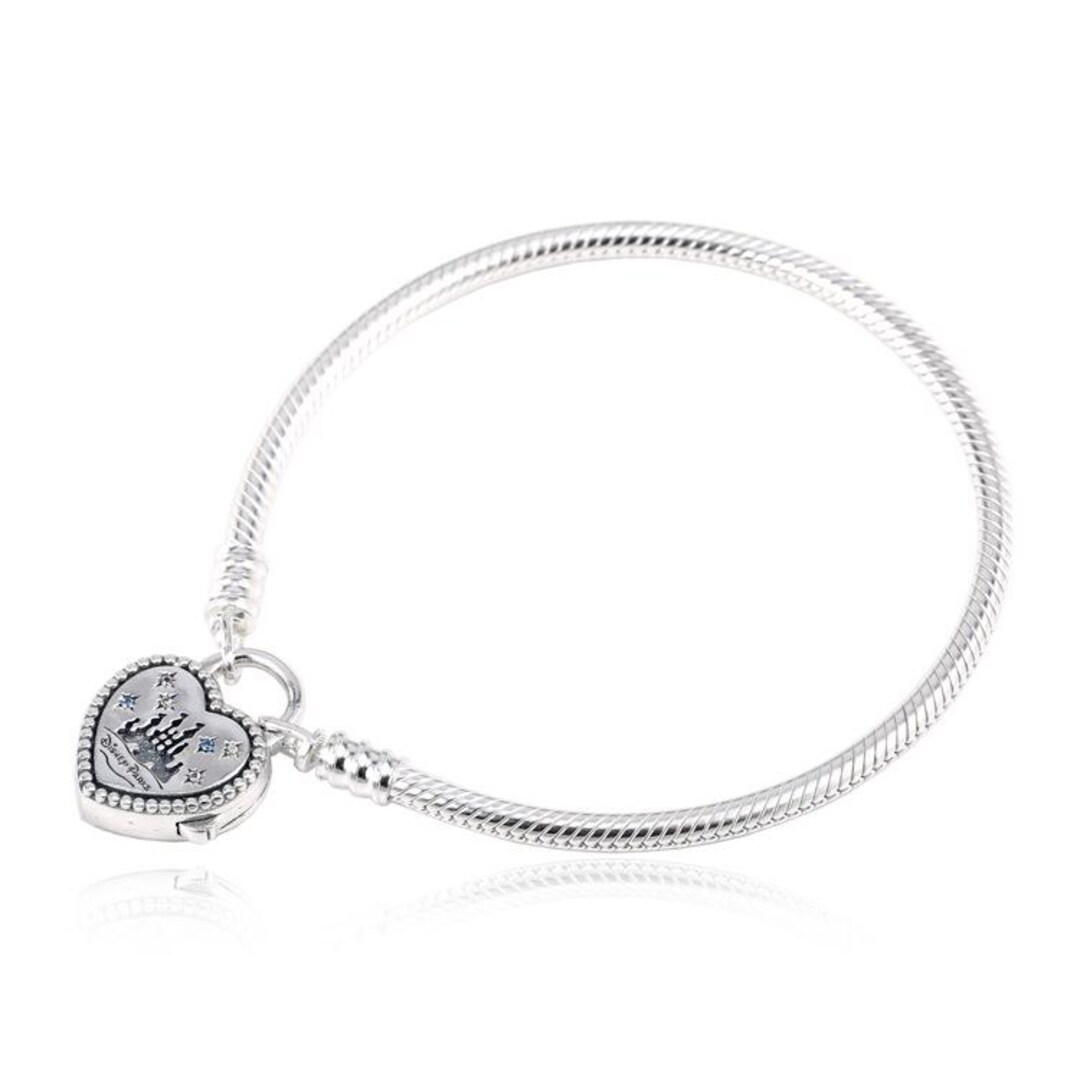 Pandora Parks Fantasyland Castle Heart Bracelet - Etsy