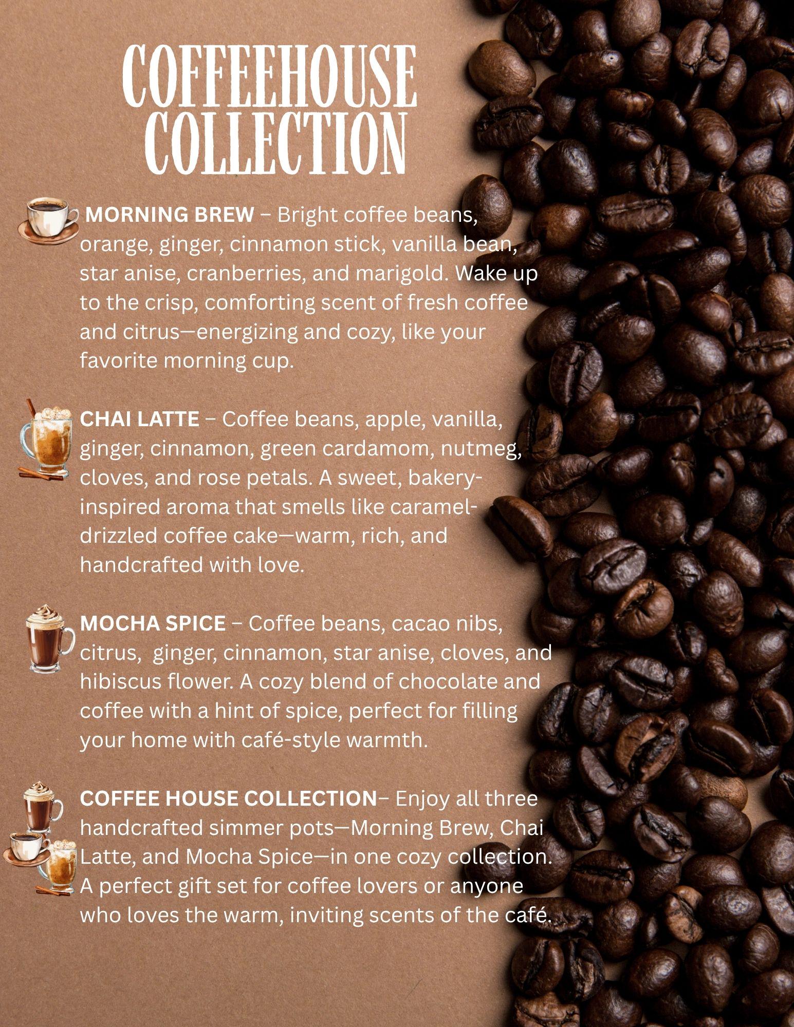 Coffee House Simmer Pot Collection (32oz Jar) - Etsy