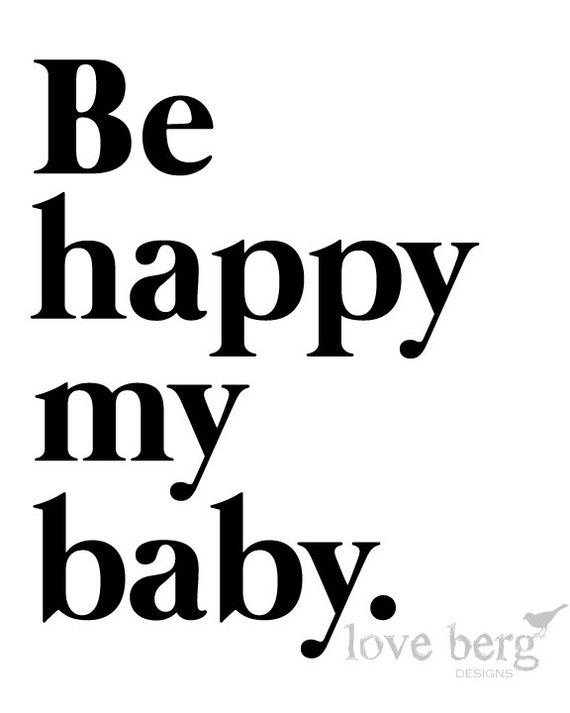 Digital Prints Art & Collectibles Be Happy Pdf Poster etna.com.pe