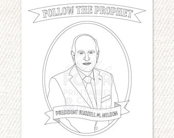 Prophet Coloring Page - Etsy