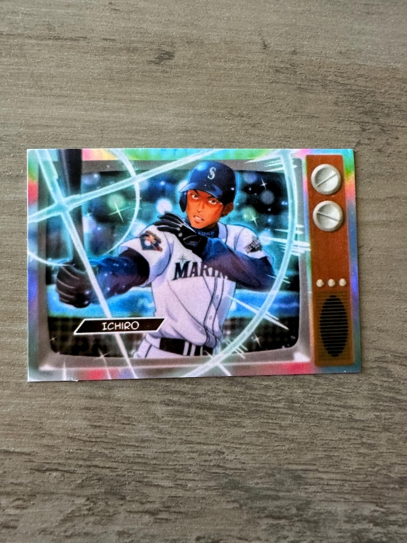 Ichiro Suzuki Anime 2025 Bowman #BA-14 Novelty Baseball Card. Seattle ...