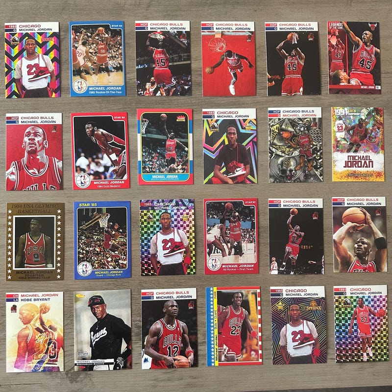 Michael Jordan Cards Sealed - Etsy