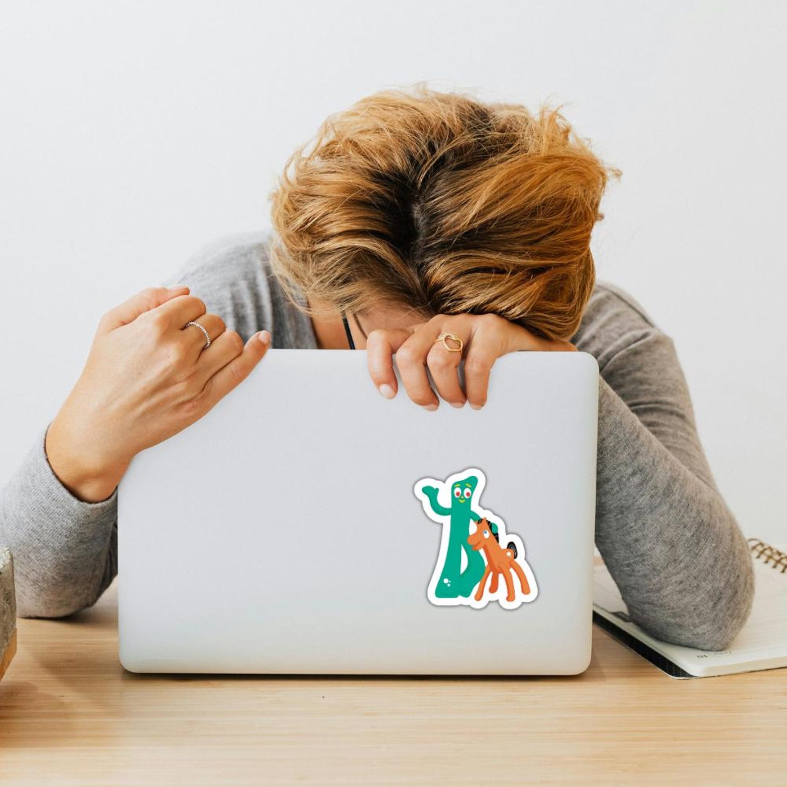 Gumby and Pokey Sticker | 90s Retro Cartoon, Waterproof Vinyl - Etsy