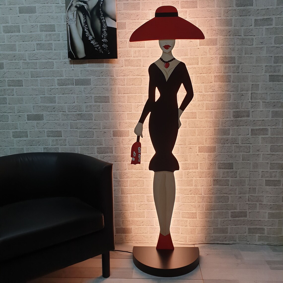 Design Lamp / Wooden Floor Lamp / Modern Design / Wall Lamp / - Etsy