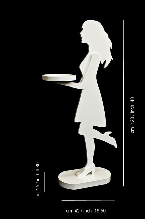 First Lady Eva / Statue of the table stand / wooden hand made | Etsy