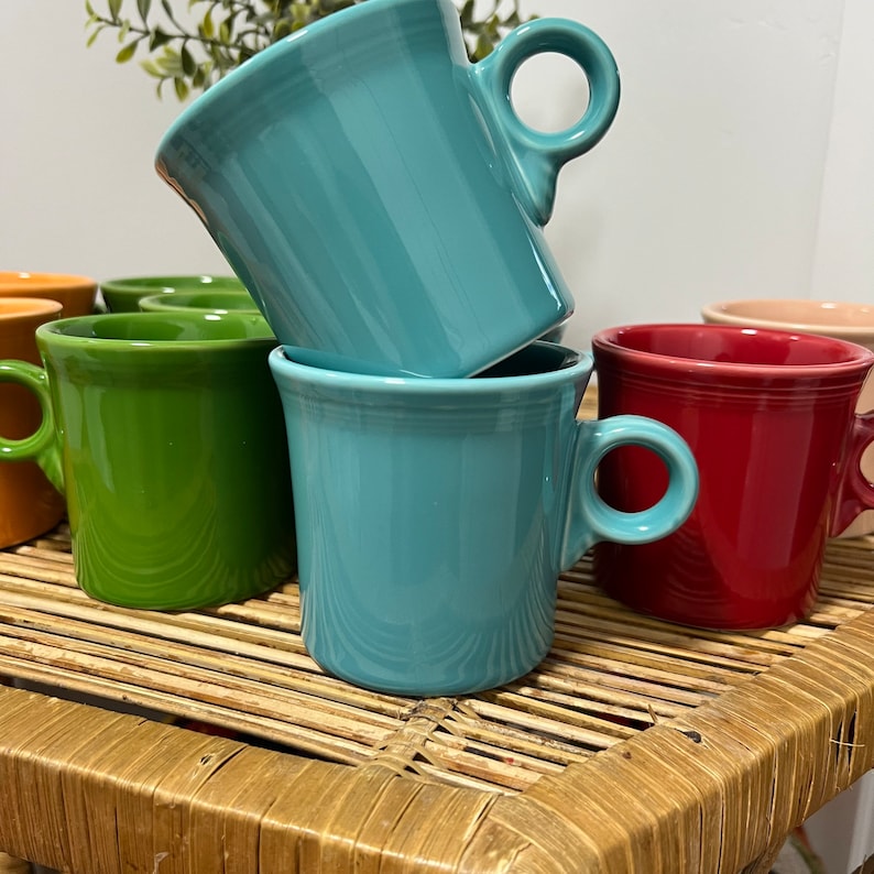 Single Fiestaware Finger Loop Coffee Mugs Choose a Color - Etsy