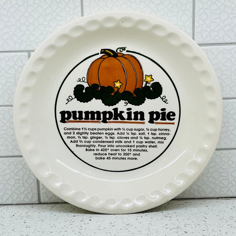 Pumpkin Ceramic Plates - Etsy