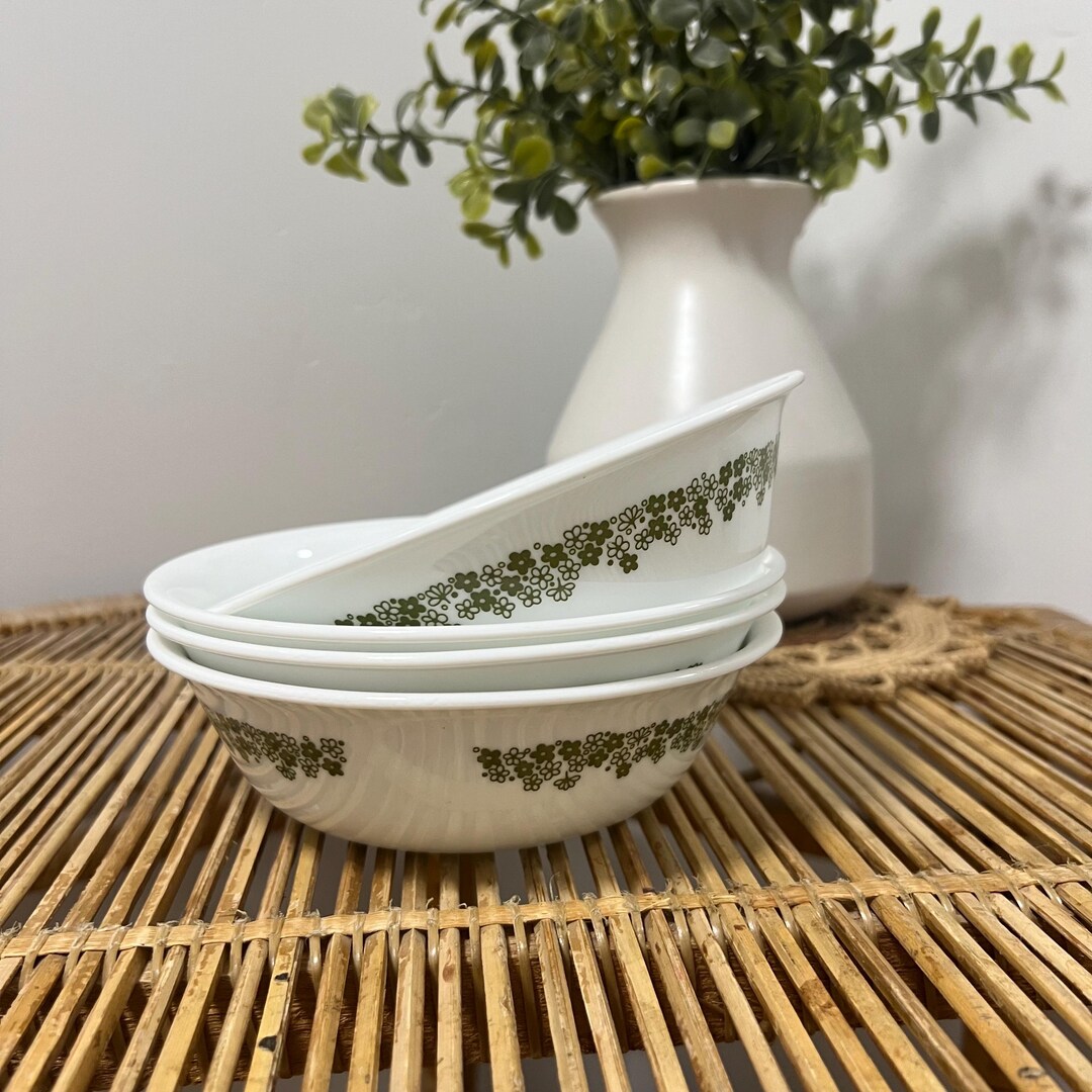 Set of 4 Corelle Ceral Bowl With Crazy Daisy Design - Spring Blossom ...