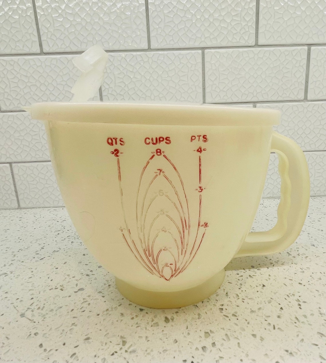 Vintage Tupperware Mix N Stor 8 Cup 2 QT Measuring Pitcher | Etsy
