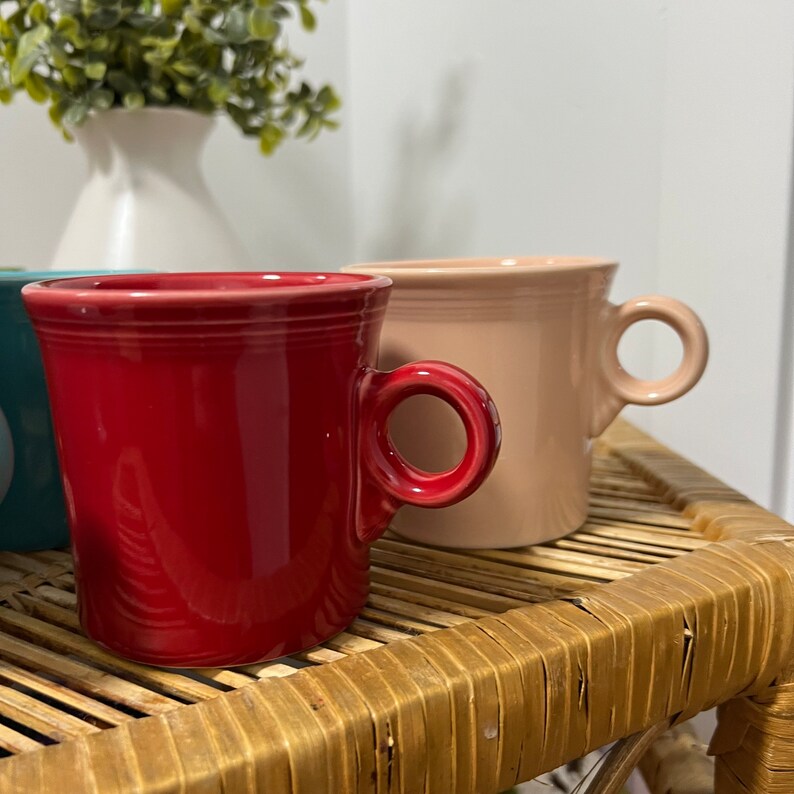 Single Fiestaware Finger Loop Coffee Mugs Choose a Color - Etsy