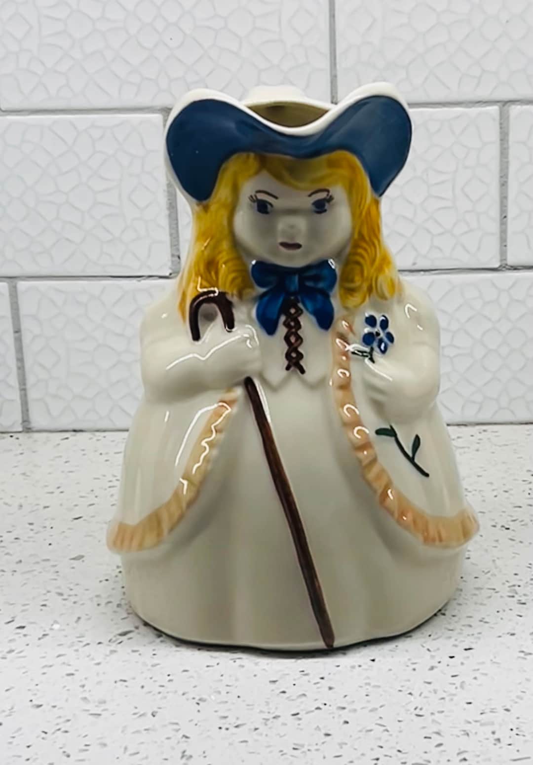 Adorable Vintage 1940's Shawnee Bo Peep Ceramic Jug/pitcher, Little Bo ...