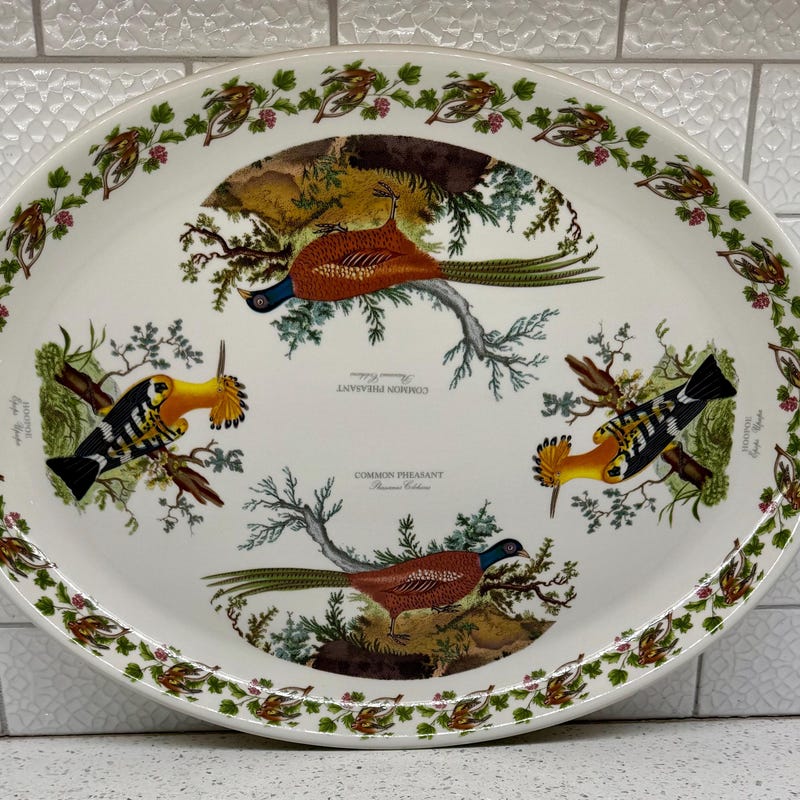 Stoneware Plate Bird - Etsy