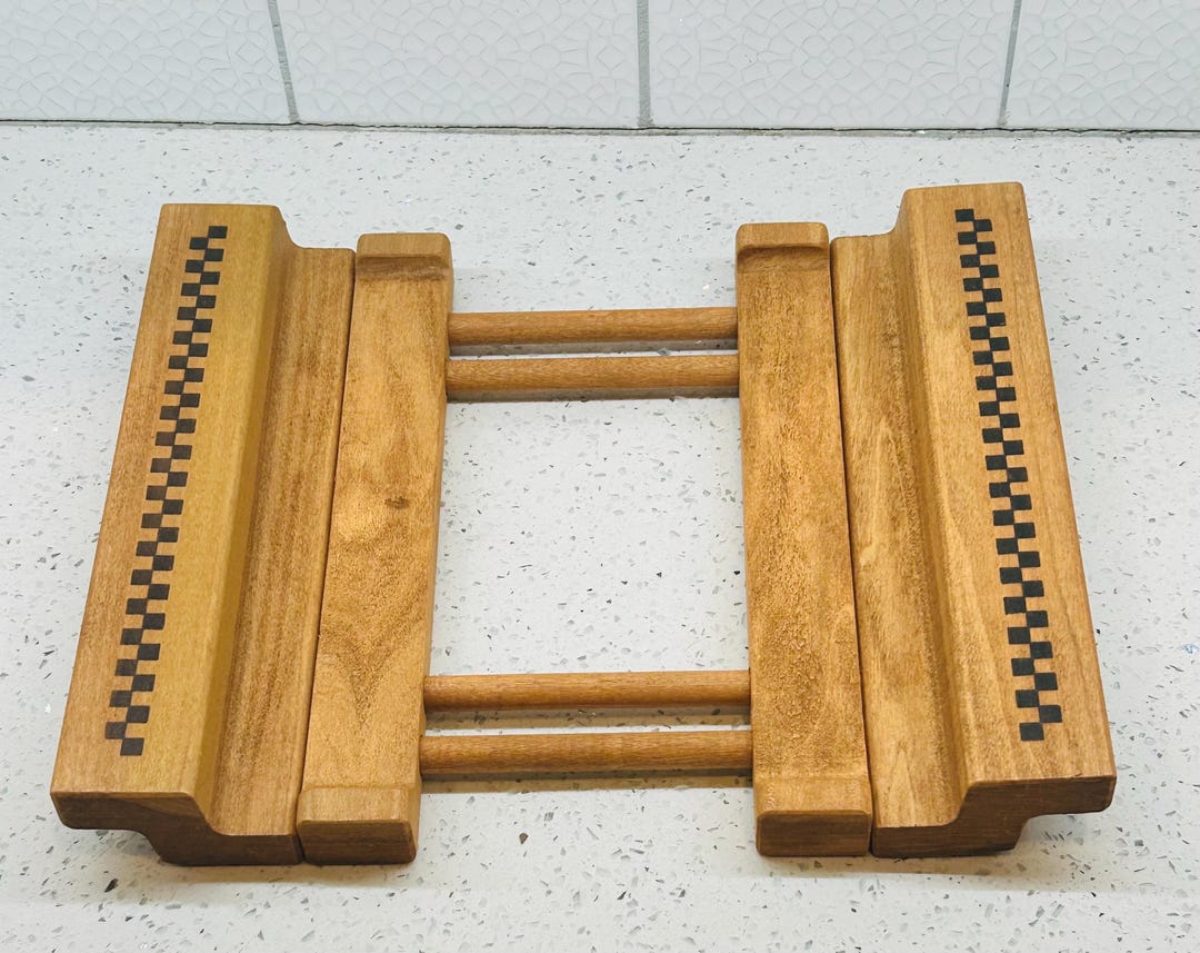 Vintage Pampered Chef Adjustable Wooden Trivet for Stoneware - Etsy