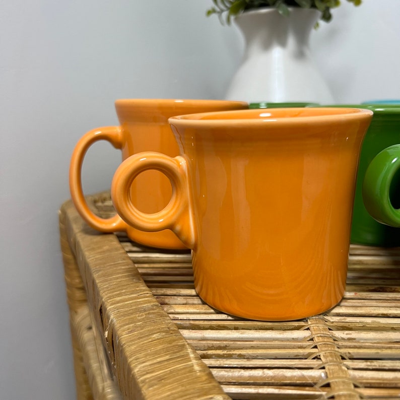 Single Fiestaware Finger Loop Coffee Mugs Choose a Color - Etsy