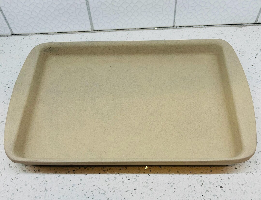 The Pampered Chef Retired Med Stone Bar Pan Stoneware Classic Pan 14 X ...