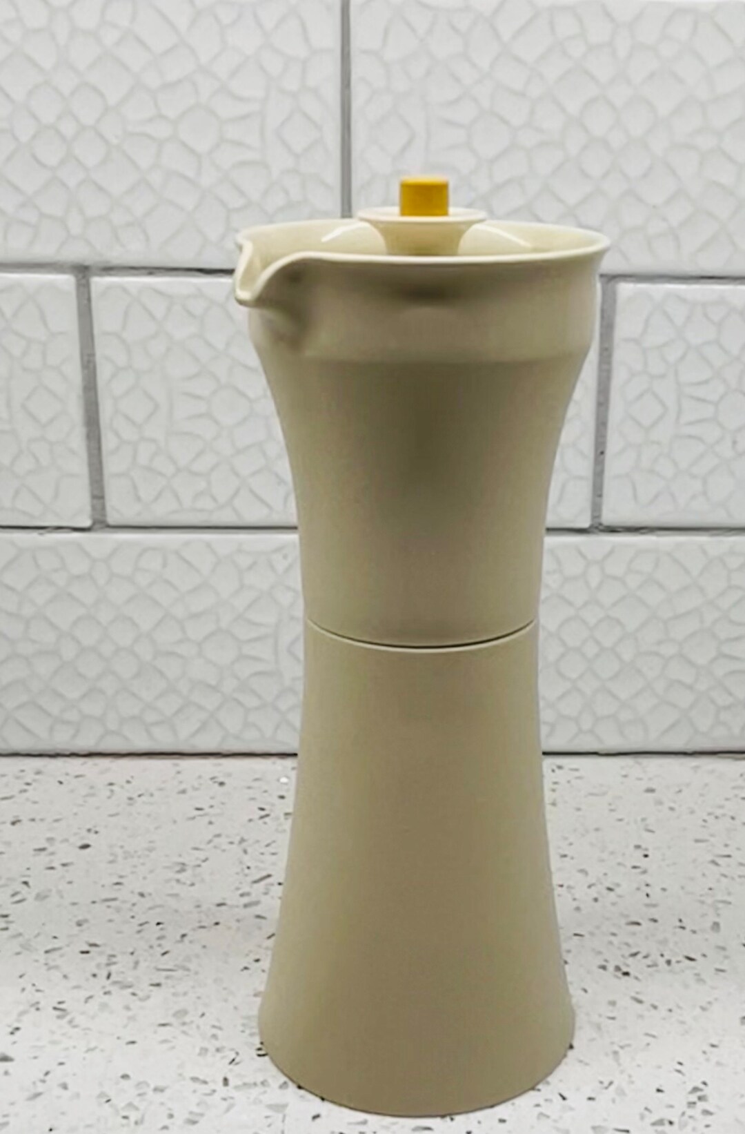 Vintage Replacement Tupperware Oil or Vinegar Holder With Spout & Push ...