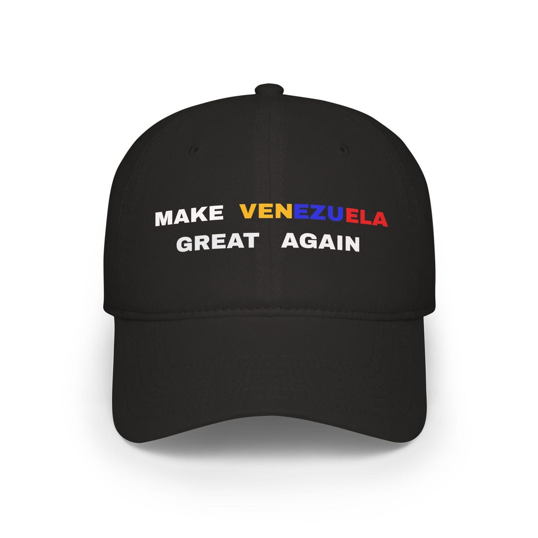 Venezuela Flag Embroidered Baseball Cap | Cotton Twill - Etsy