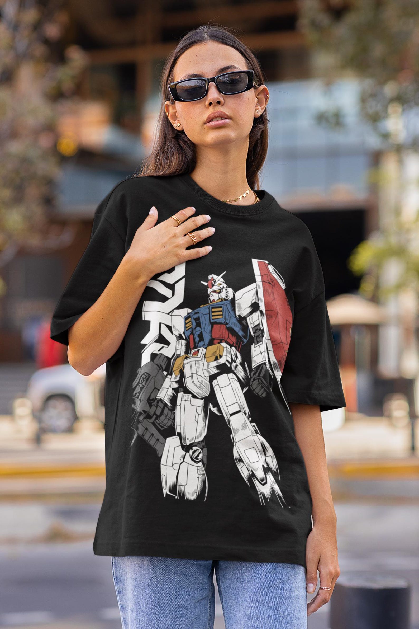 Unisex Retro Gundam Shirt, 90s Vintage Robot Anime Manga Tee - Etsy