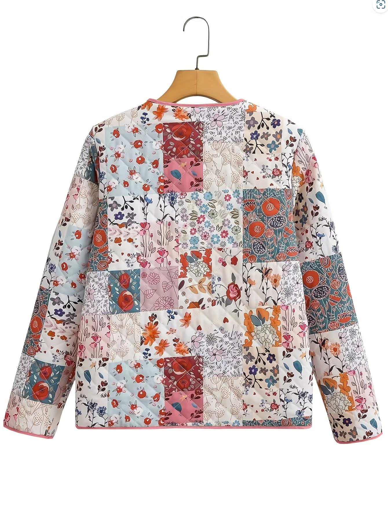 Quilted Jacket Sewing Pattern | Women’s Bomber Jacket PDF | XS–3XL ...