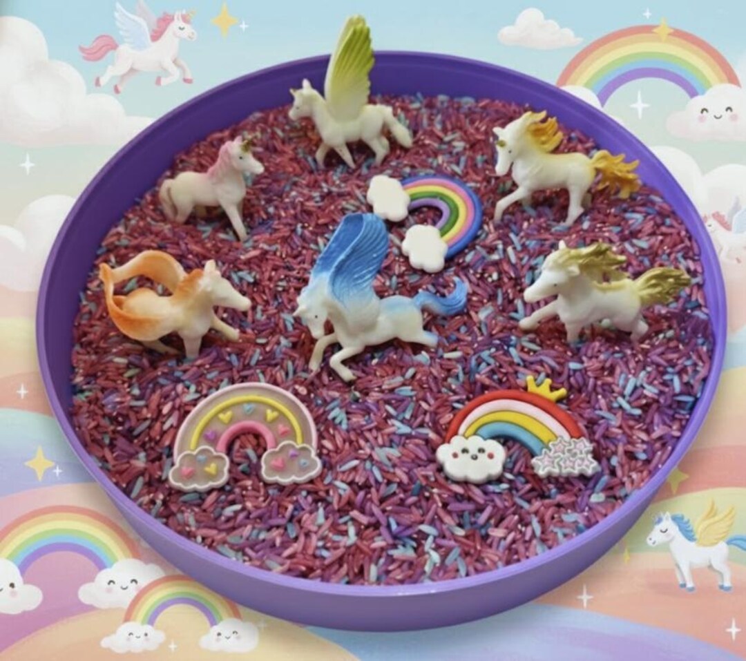 Rainbow Sensory Mix - Etsy