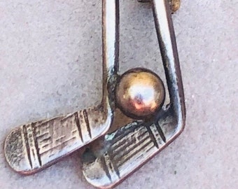 Golf Brooch - Etsy