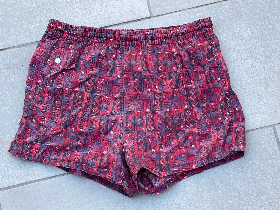 50s Swim Trunks Men’s Vintage Swim Shorts - Etsy
