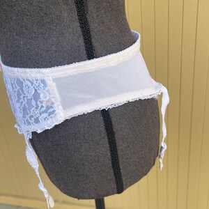 1950's Garter Belt Vintage Lace Lingerie Metal Garters M/L - Etsy