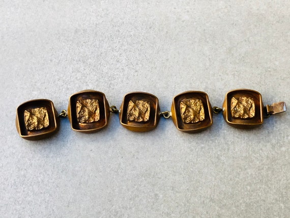 Brutalist Modernist Bronze Alton K.E. Palmberg Vintag… - Gem