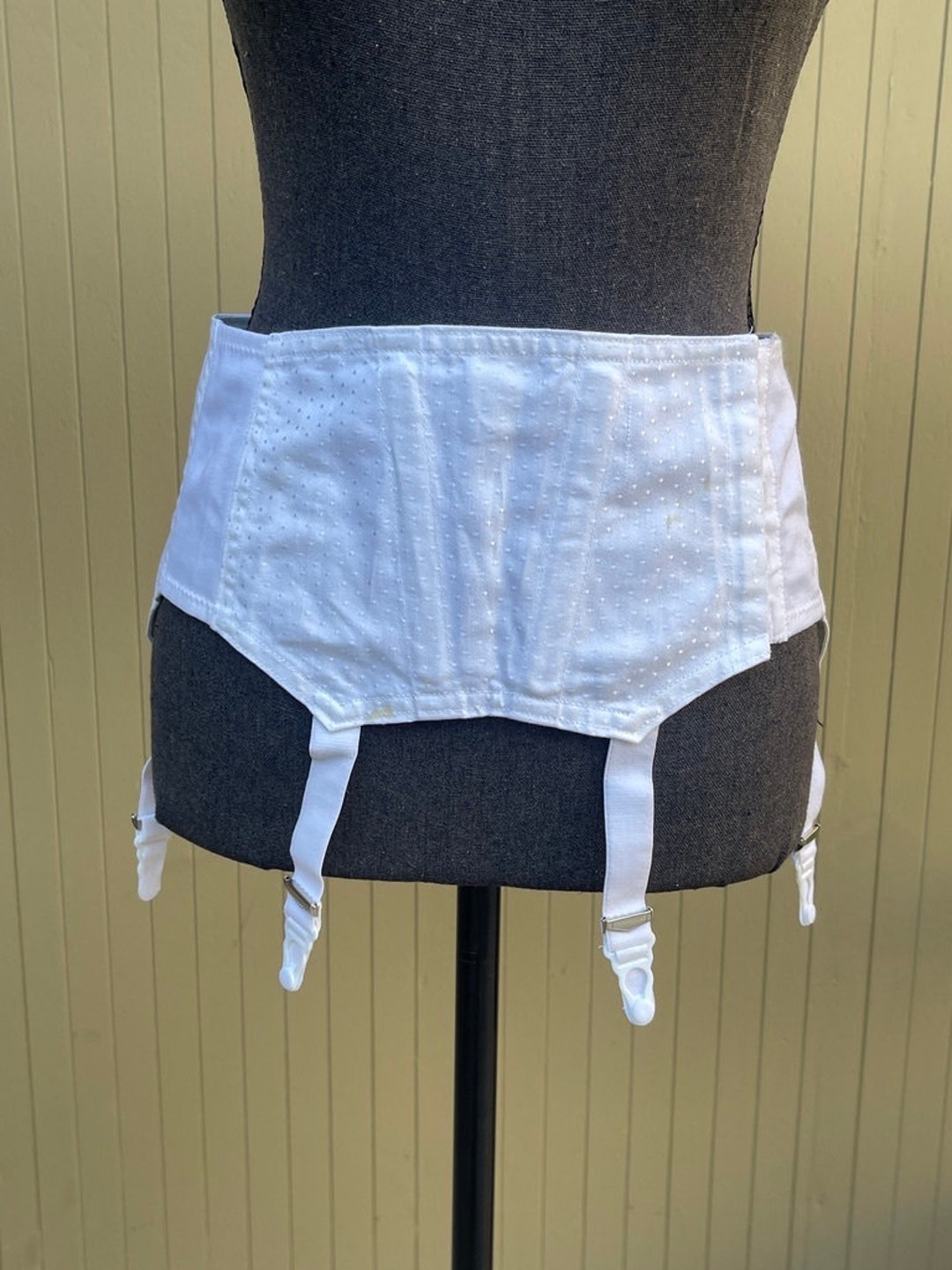 Deadstock 1960s ULLA Girdle With Garters Vintage Shaper Lingerie Medium ...
