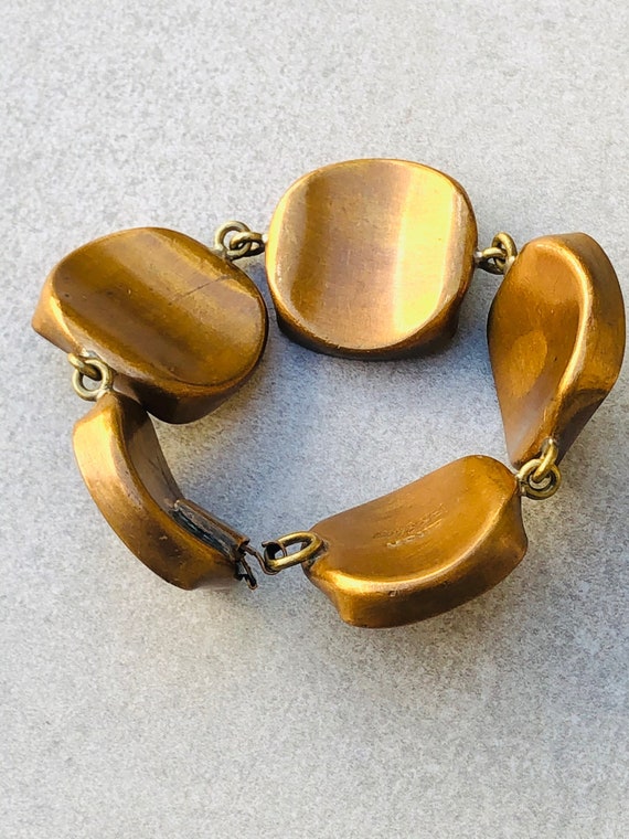 Brutalist Modernist Bronze Alton K.E. Palmberg Vintag… - Gem