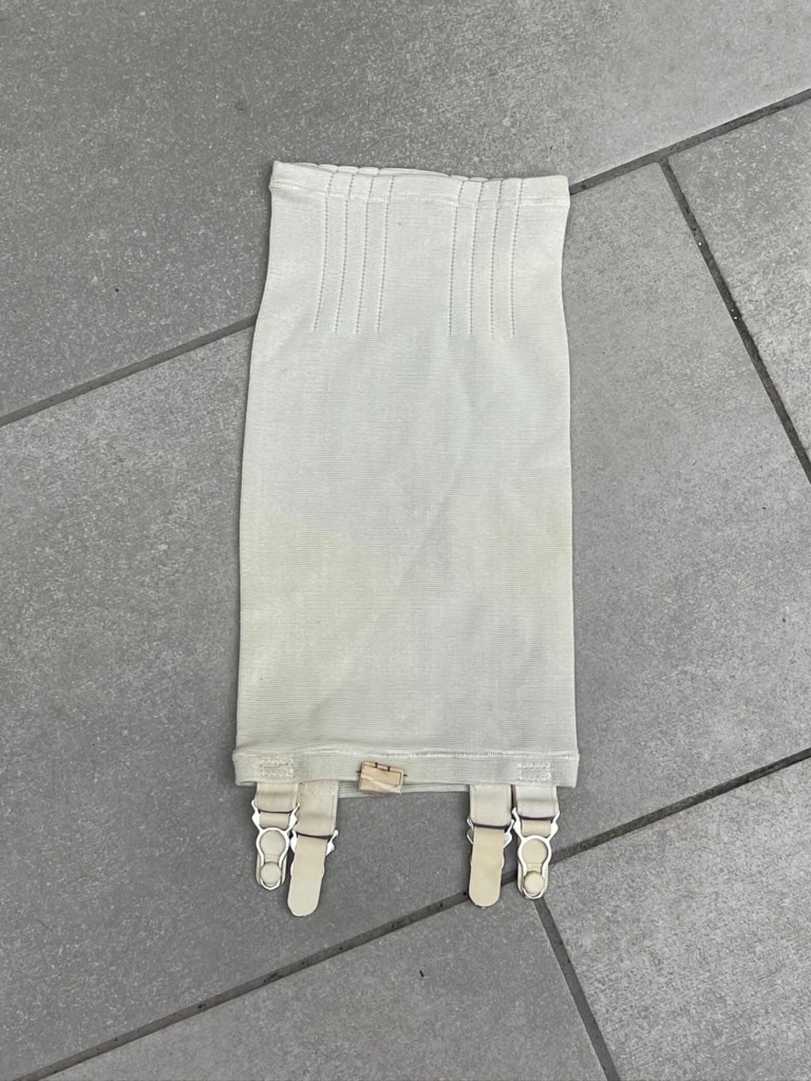 Deadstock 1950s Open Bottom Girdle W/ Metal Garters Demi Tasse by ...