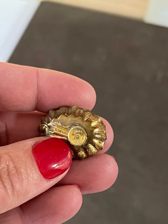 Signed Miriam Haskell Baroque Pearl Earrings - Gem