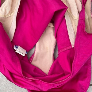 80s Pink One Piece Swimsuit Crest Patch by Sandcastle 12 - Etsy